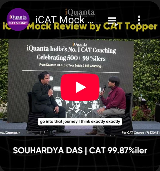 iCAT: Free CAT Mock Tests - AI Based Mocks Platform